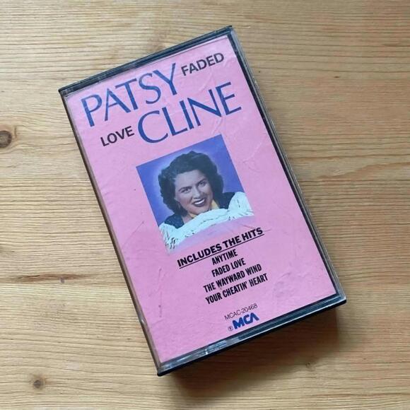 Media | Patsy Cline Faded Love Cassette Tape Vg C9 | Poshmark